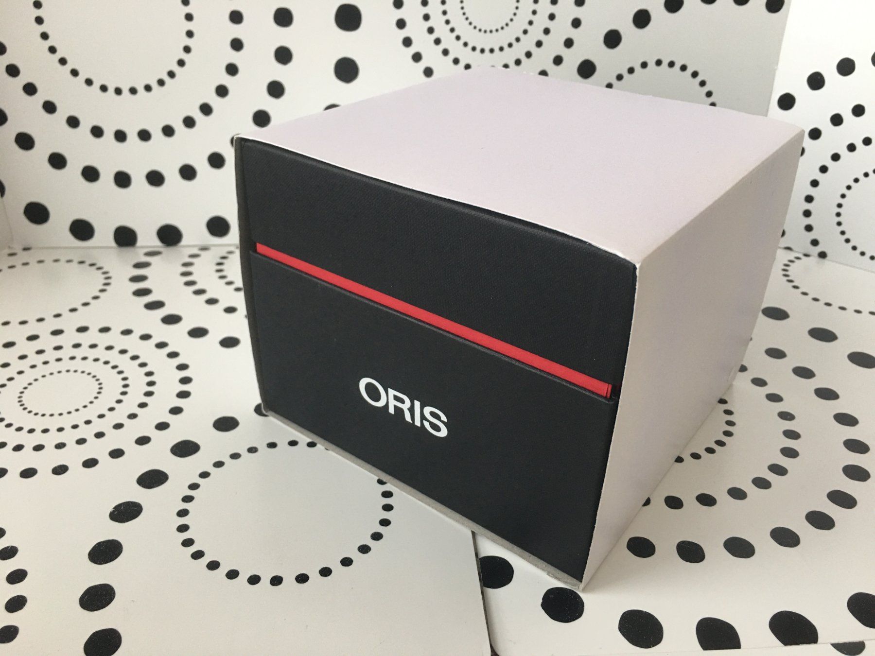ORIS ORIGINAL - WATCH CAS BOX ECRIN UHR SCHACHTEL - NEW !!! (Neuf avec ...