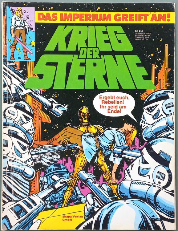 Comic - Krieg der Sterne - Das Imperium greift an (Gebraucht) in ...