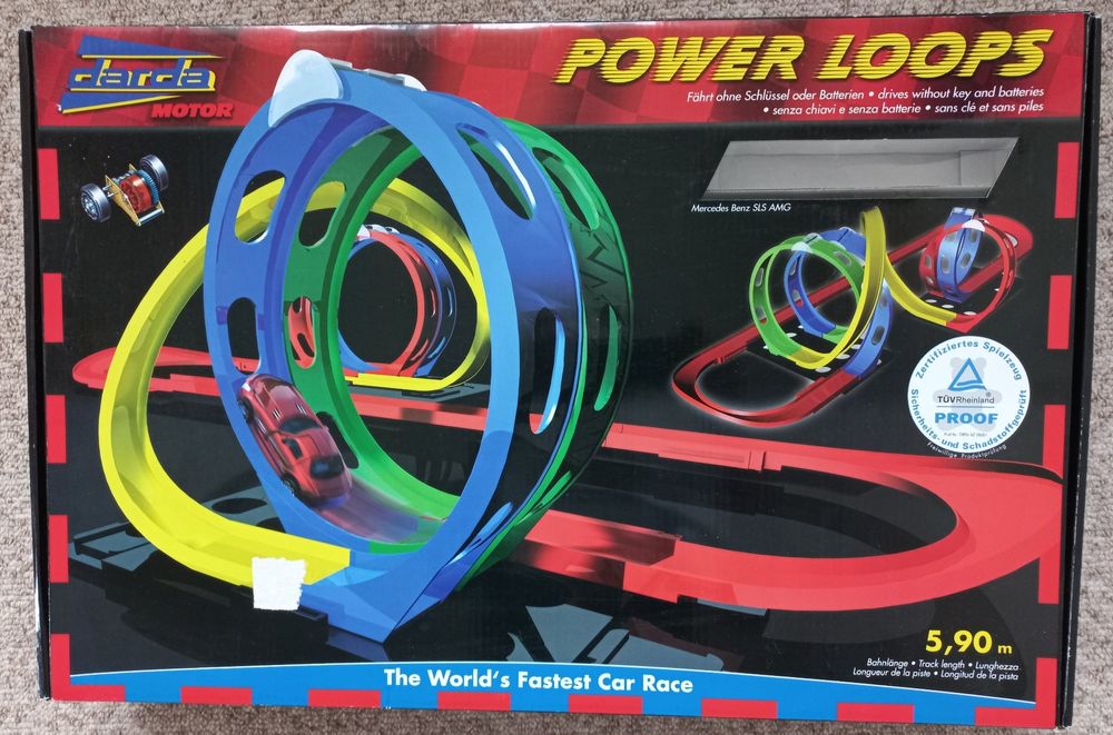 Darda Power Loops, Autorennbahn, komplett, mit Anleitung (Gebraucht) in ...