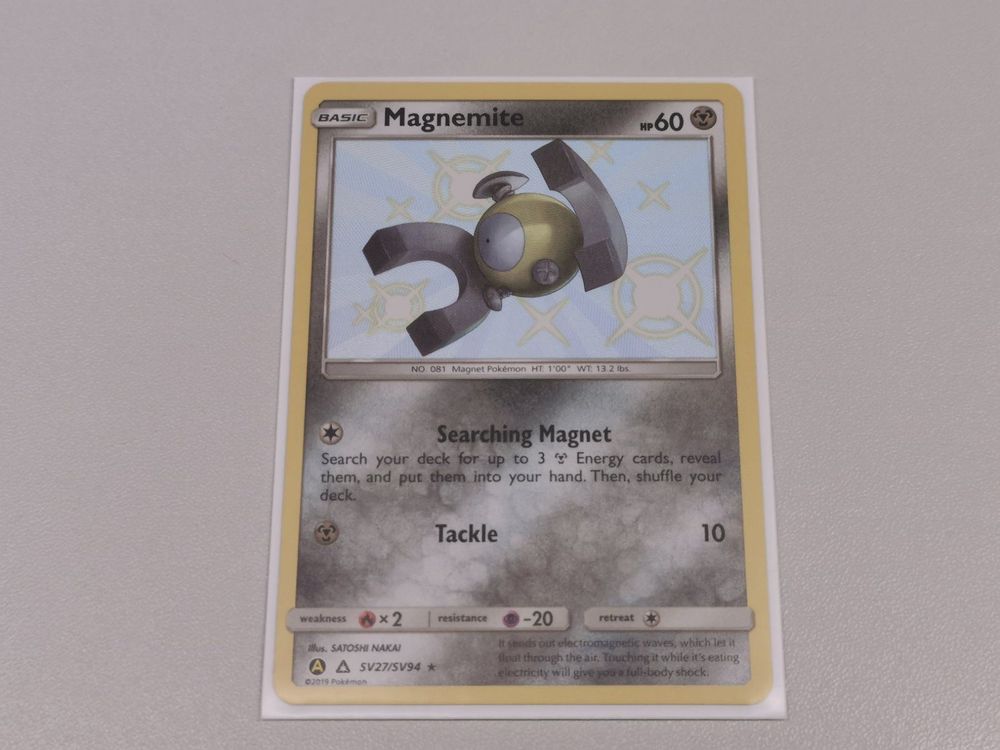 Pokemon Magnemite SHINY (EN) (Neu (gemäss Beschreibung)) in Uznach für ...