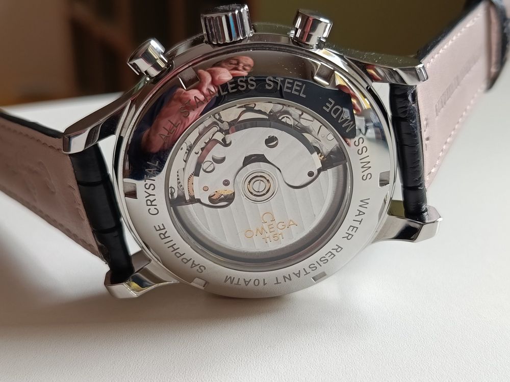 Omega 1151 Chrono- Mondphase, Prototyp/Unikat-Pläne-Garantie (Neu und ...