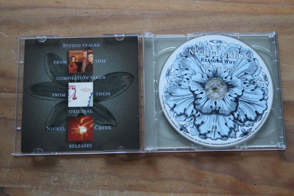 NICKEL CREEK - REASONS WHY THE VERY BEST - CD + DVD (Gebraucht) in ...
