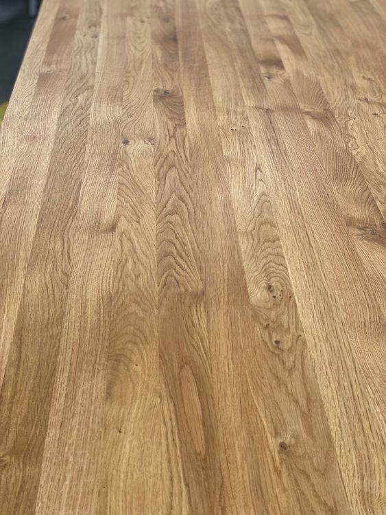 Table 260x100cm chêne massif huilé mat #9022 F (Neu und ...