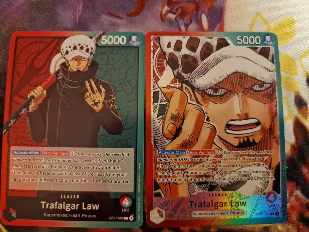 Trafalgar Law Leader One Piece Card Game 01 Romance Dawn (Neu (gemäss ...