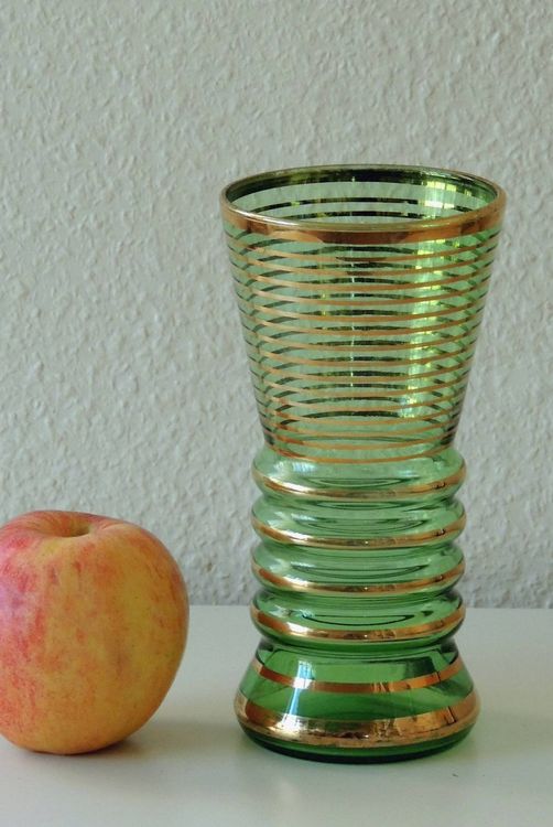 Vase art déco en verre, De Rupel, Boom (Belgique), 1920-40s (Gebraucht ...