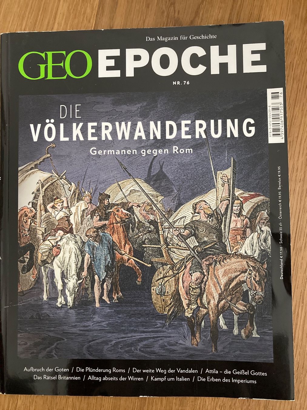 GEO EPOCHE Nr 76 Die Völkerwanderung, Germanen gegen Rom (Gebraucht) in ...