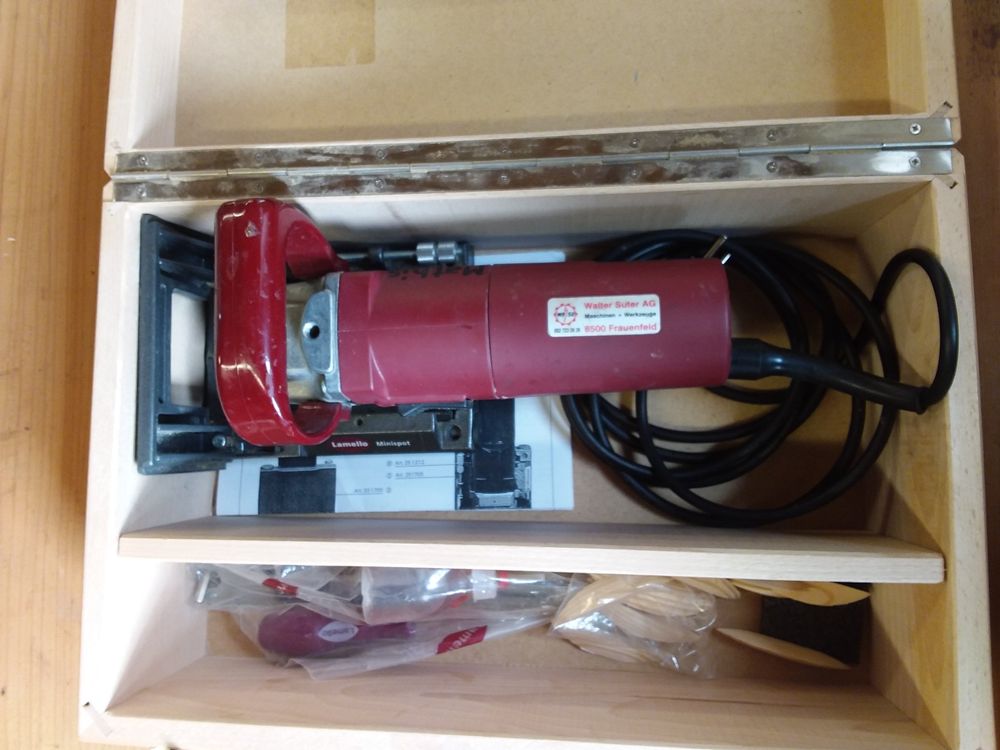 Harzgallenfräsmaschine Lamello Minispot G2A (Gebraucht) in Altikon für ...