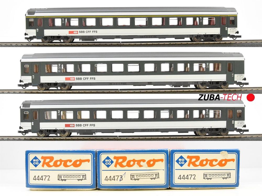 Roco 3x Personenwagen EW IV SBB H0 WS (Gebraucht) in St. Gallen für CHF 35.5 – mit Lieferung auf ...