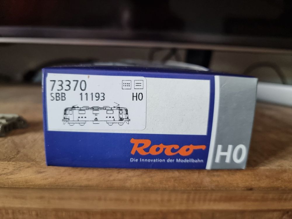 Roco 73370 SBB CFF Re 4/4 II rot 11193 Digital Sound Zimo DC (Gebraucht ...