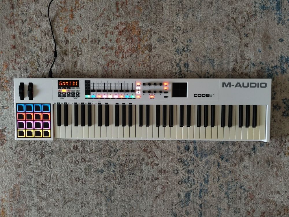 M-AUDIO CODE61 61-Tasten-MIDI-Controller-Keyboard | Kaufen auf Ricardo