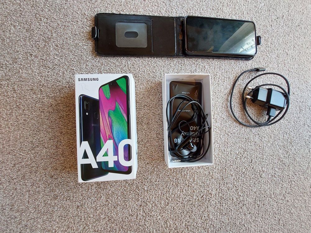 Handy Samsung A40 Black | Kaufen auf Ricardo