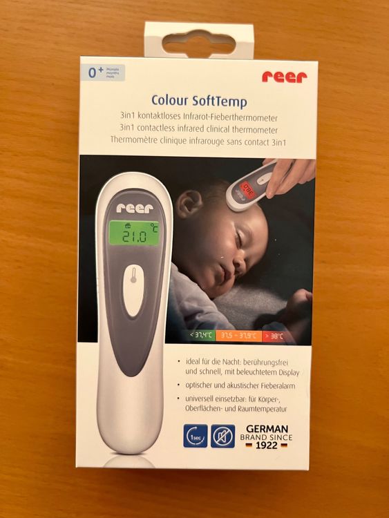 REER Colour SoftTemp 3in1 kontaktloses Infrarot Thermometer | Kaufen auf Ricardo
