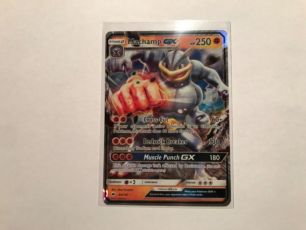 Machamp GX Burning Shadows EN | Kaufen auf Ricardo