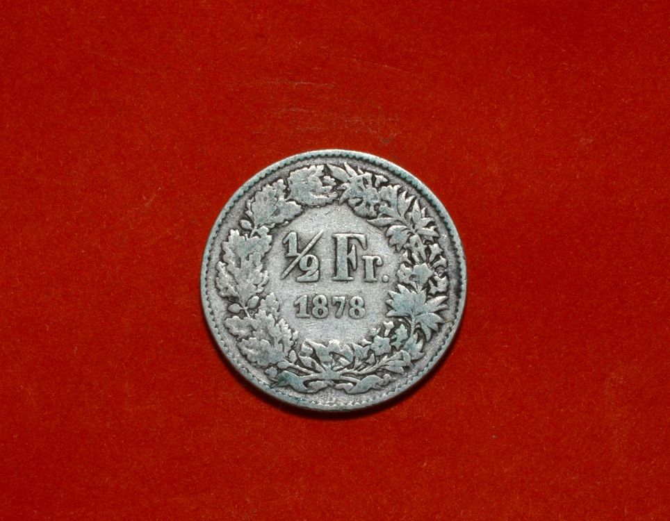 1/2 Franken 1878 (Gebraucht) in Oberglatt ZH für CHF 23 – mit Lieferung auf Ricardo kaufen