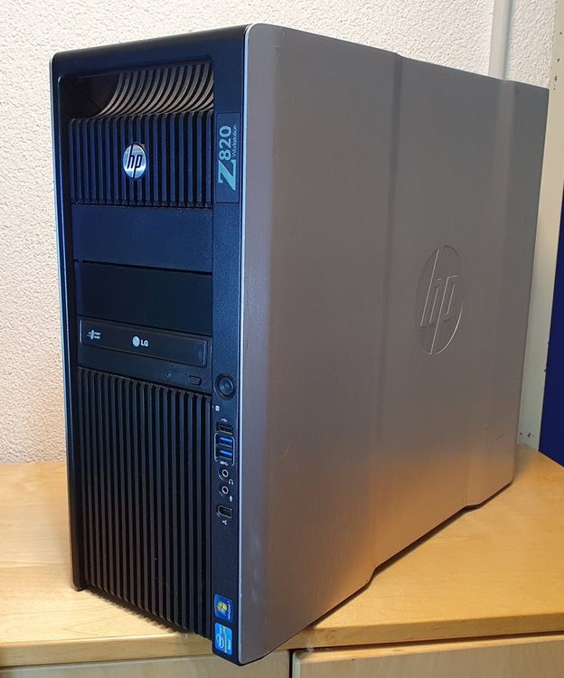 HP Z820 Workstation mit 128GB Memory und 2 x E5-2667 CPUs (Gebraucht ...
