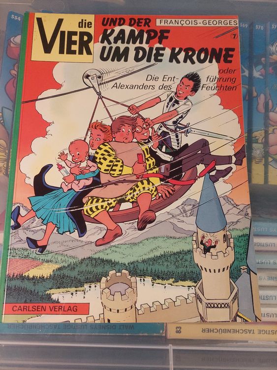 Die Vier und der Kampf um die Krone. Carlsen, 2. Auflage 79 (Gebraucht) in Oberwil b. Zug für ...