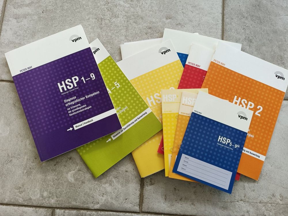 HSP Hamburger Schreib-Probe 1 - 9 | Kaufen auf Ricardo