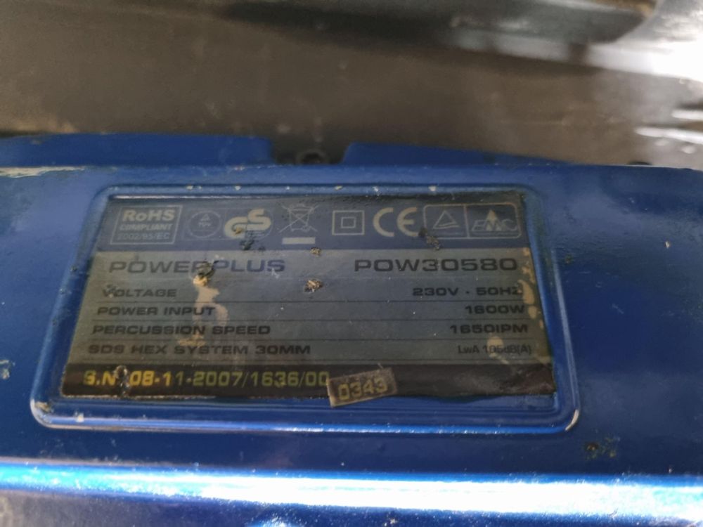 Bohrhammer Powerplus 30580 | Kaufen auf Ricardo