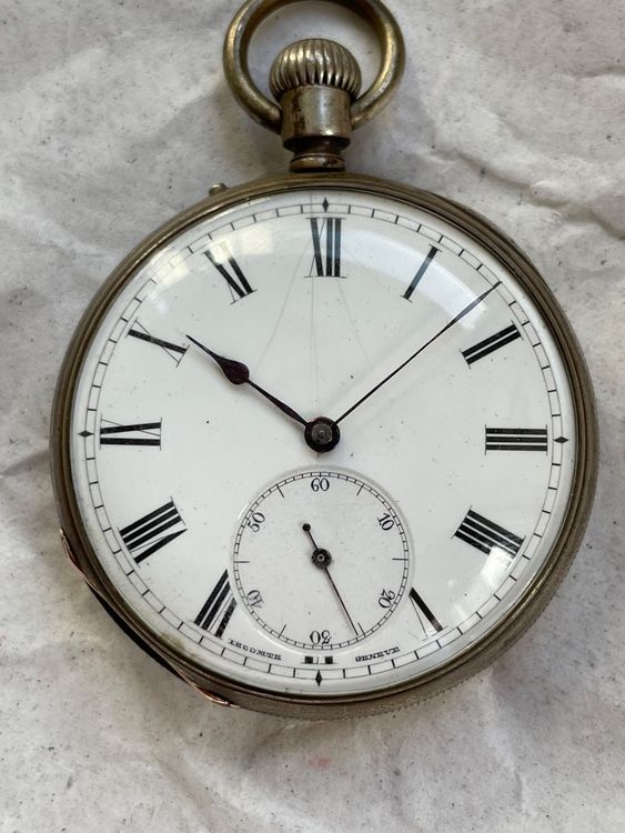 Taschenuhr antik, signiert Lecomte Genève gangfähig | Kaufen auf Ricardo