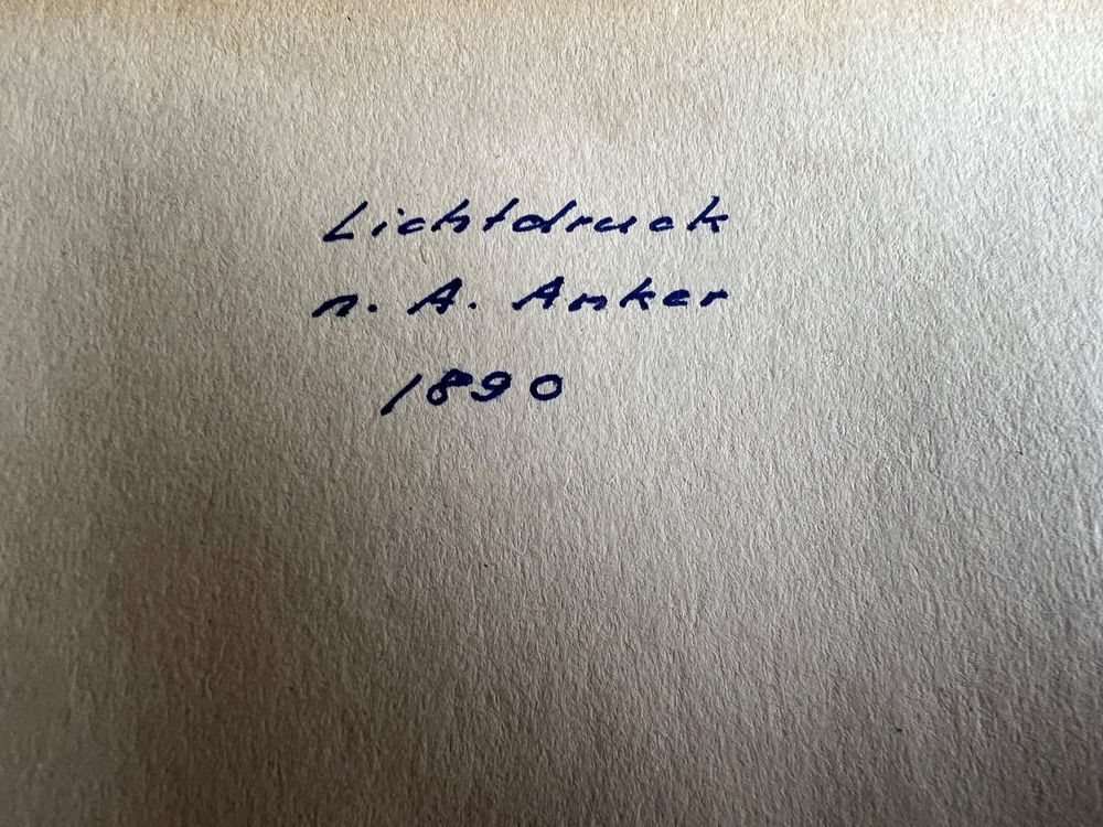 Anker Druck Bilder, Nr 34 (Gebraucht) in Glattfelden für CHF 1 – nur ...