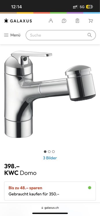 KWC Domo Küchenarmatur Chrom Spültisch Küche Neu | Kaufen auf Ricardo