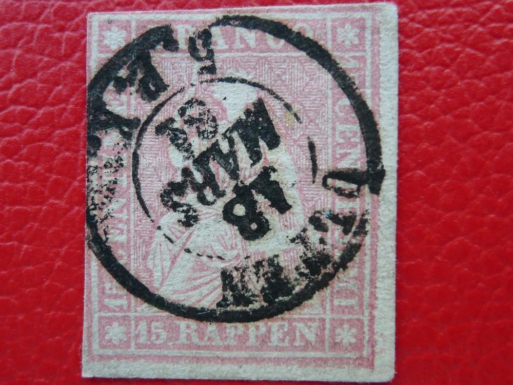 Strubel: 24D (24B3), Eckrandstück von OLTEN, 90.-+ (Gebraucht) in ...