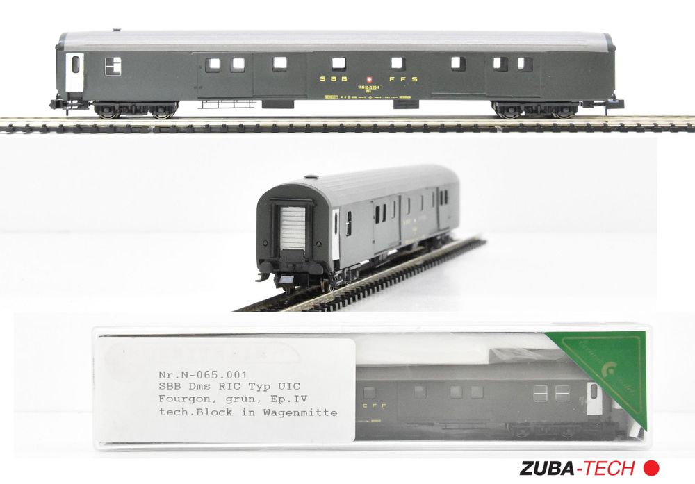 MW-Modell/Wabu UIC-X Gepäckwagen Dms SBB Spur N GS mit OVP (Gebraucht) in für CHF 102 – mit ...