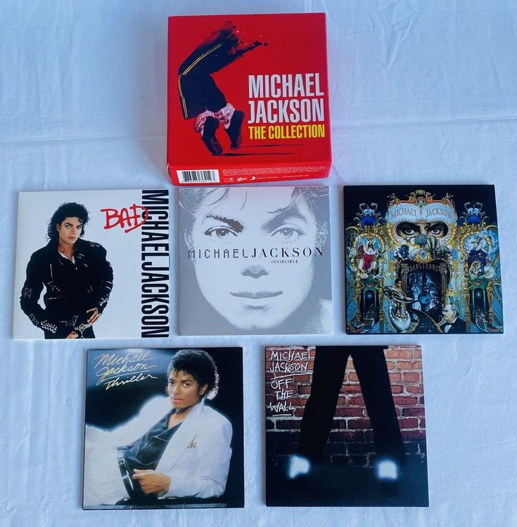Michael Jackson COLLECTION Pop Rap Vocal Disco R&B 5CD Box (Gebraucht) in Kandergrund für CHF 9. ...