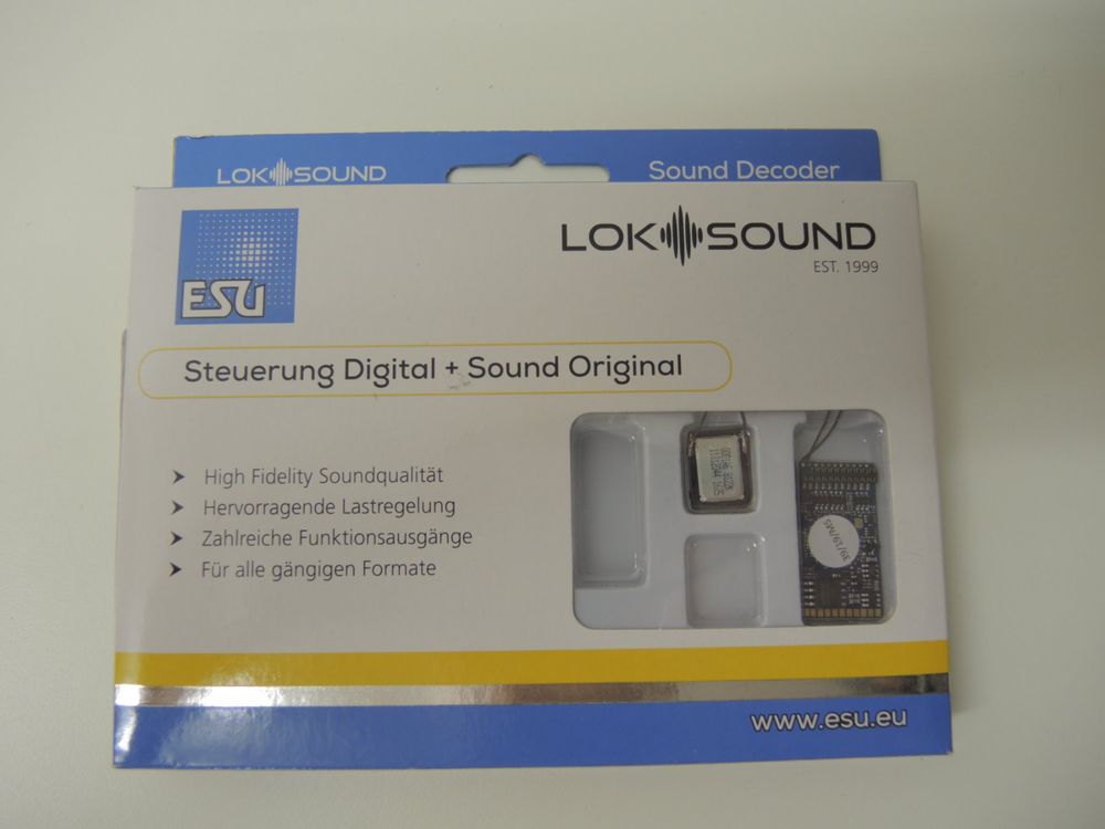 Y14: Lok Sound Decoder (Neu und originalverpackt) in Dagmersellen für ...