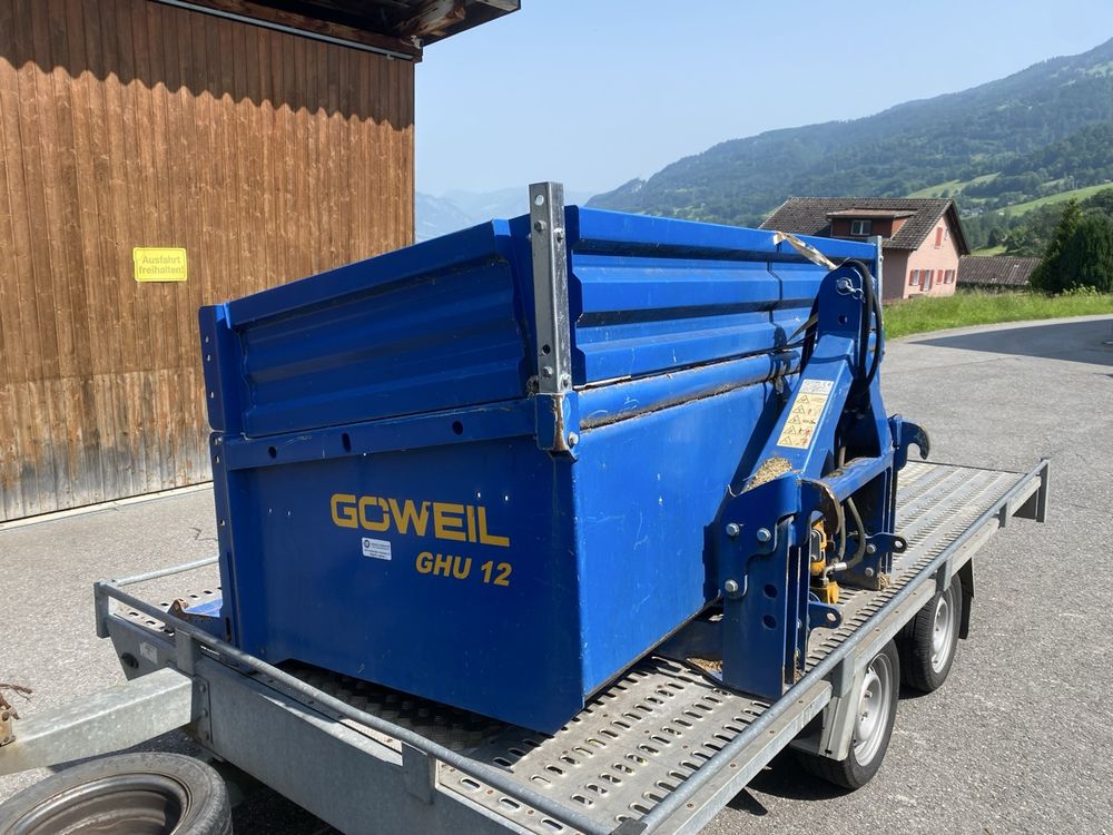 Kippmulde Kippschaufel Göweil GHU 12 / 2350 DE (Gebraucht) in Wangs für ...
