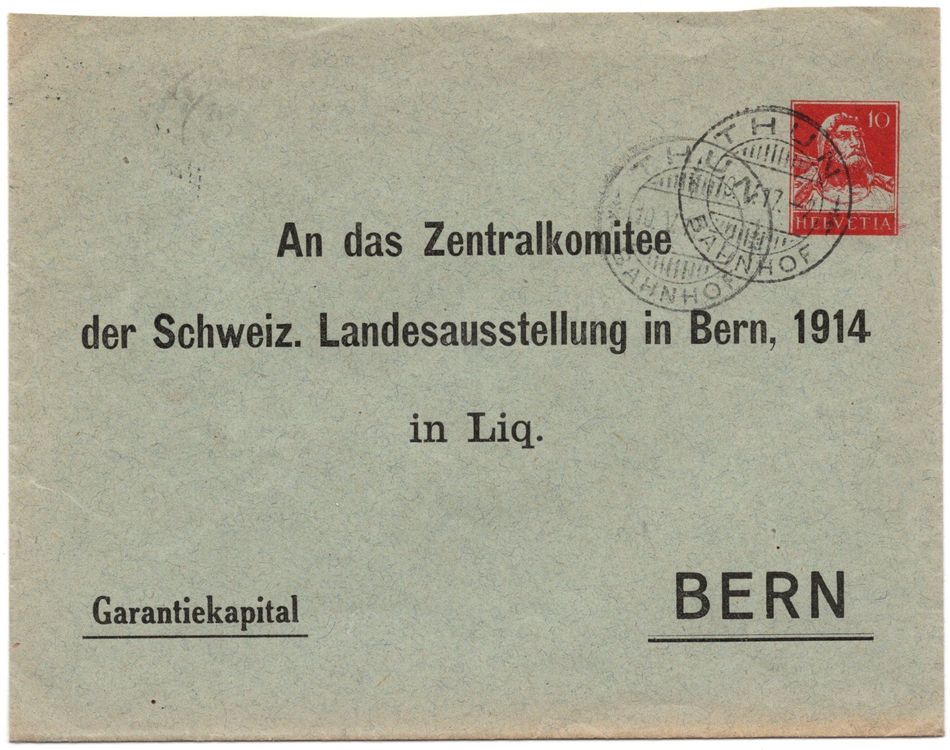 10 Rp. Tell Privatganzsache von BERN | Kaufen auf Ricardo