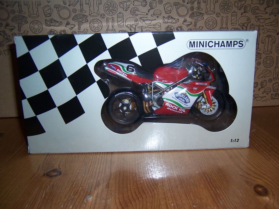 Ducati 998R M. Rutter #6 Superbike 2002 1/12 PMA OVP Rar!! | Kaufen auf ...