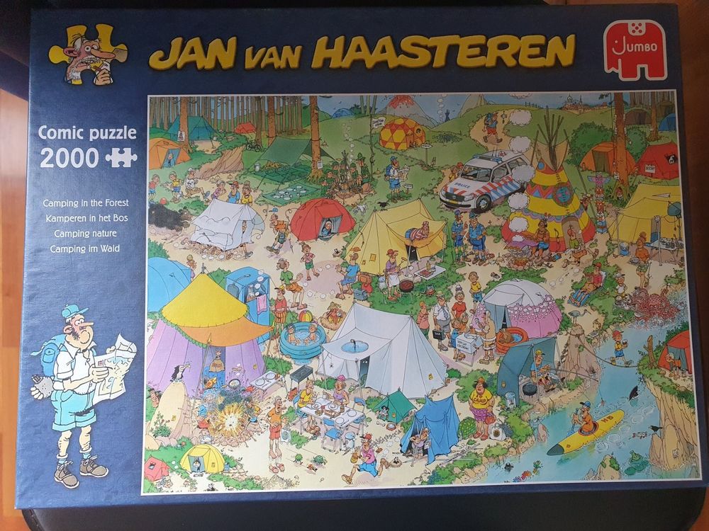 jan van Haasteren Puzzle 2000er Camping im Wald (Gebraucht) in Gähwil für CHF 12 – mit Lieferung ...