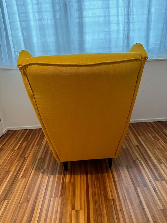 Sessel - Ohrensessel Strandmon Ikea gelb (Gebraucht) in Zuzwil SG für CHF 55 – nur Abholung auf ...