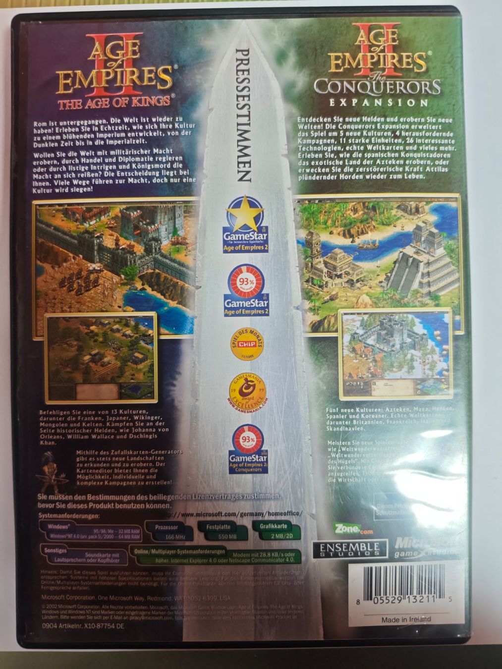 Age of Empires II Gold Edition PC-CD Game Top Zustand! (Gebraucht) in ...