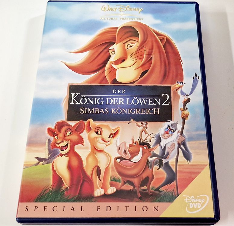 Der König der Löwen 2 : Simbas Königreich (DVD) (Gebraucht) in Reinach ...
