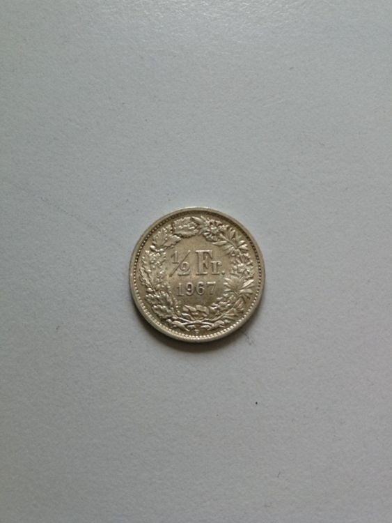 50 Rappen Silbermünze Jahr 1964 | Kaufen auf Ricardo