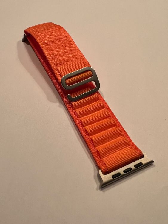 Smart-Watch Alpine Loop in ORANGE, G42/44/45/49mm Ultra (Neu (gemäss ...