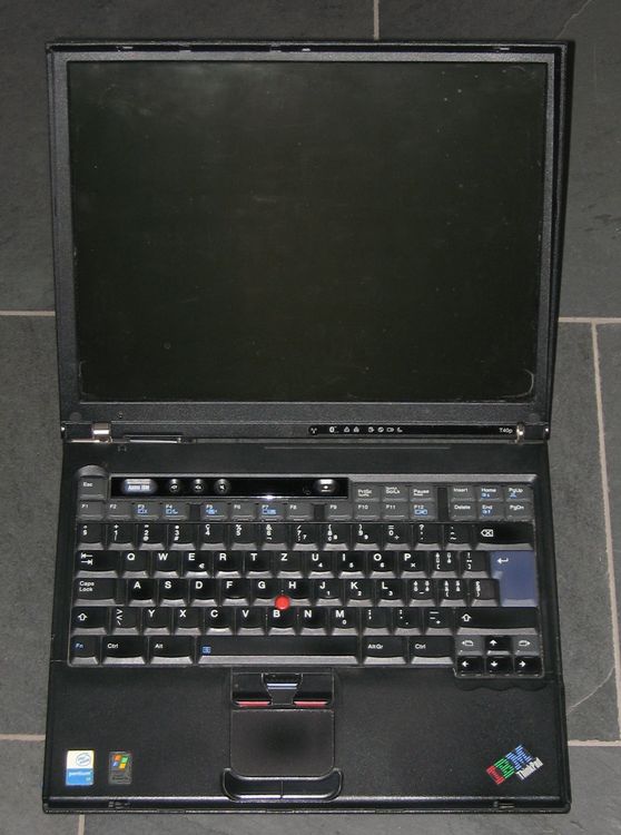 IBM Thinkpad T40p, 1GB RAM; 1.6 GHz, 160 GB HDD, DVD/CD-RW (Gebraucht ...