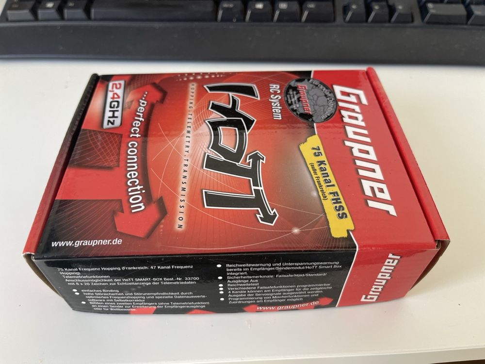 Graupner HOTT GR-16 2,4 GHz RC Empfänger FHSS Modellbau (Gebraucht) in ...