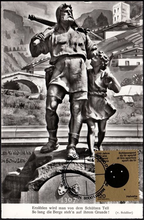 Maximumkarte Schweizer Schiesssport - Tell (Neu (gemäss Beschreibung)) in Dottikon für CHF 6.5 ...