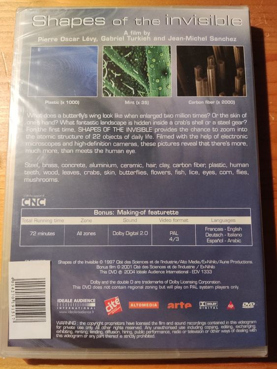 Shapes of the Invisible (DVD) NEU und OVP | Kaufen auf Ricardo