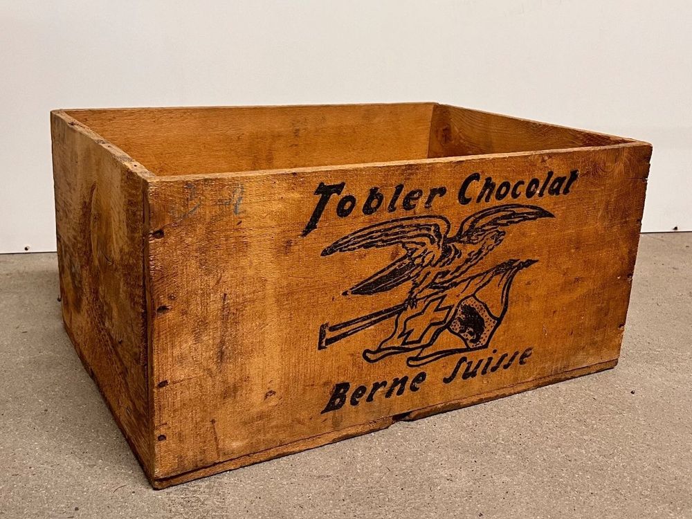 Vintage Tobler Chocolat Holzkiste | Kaufen auf Ricardo