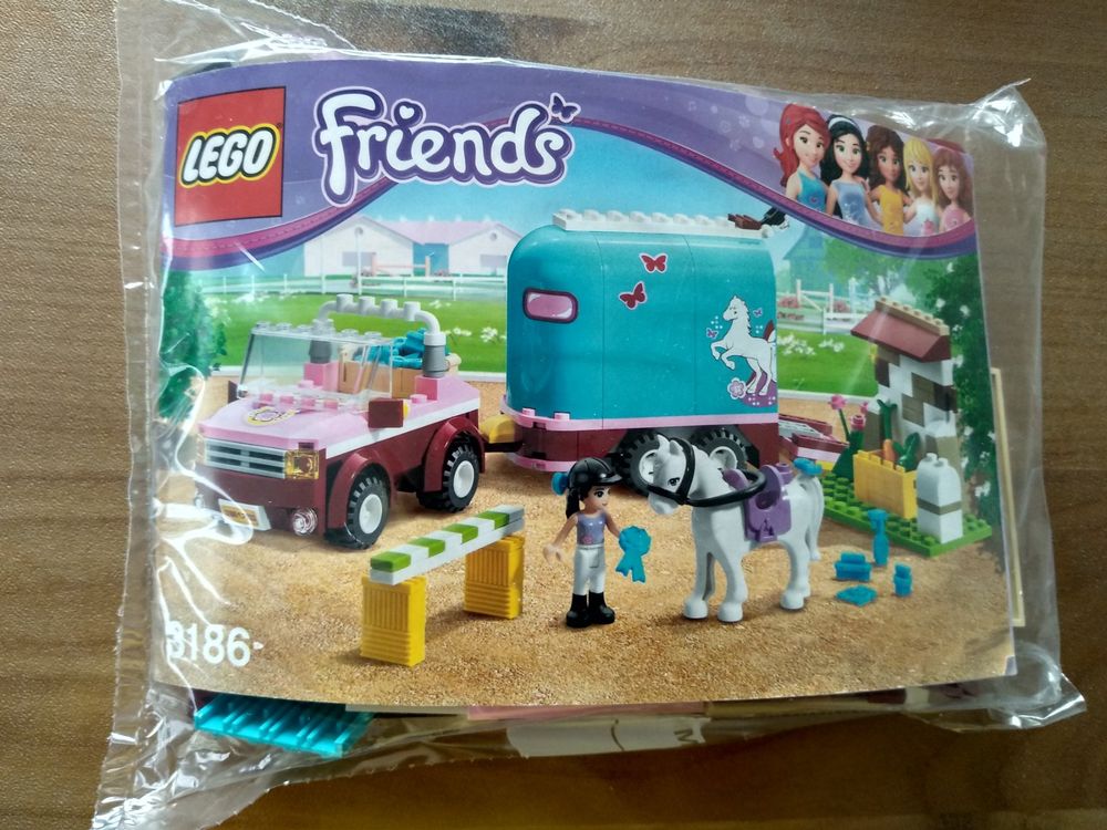 Lego friends 3186 Emmas Geländewagen mit Pferdeanhänger (Gebraucht) in ...