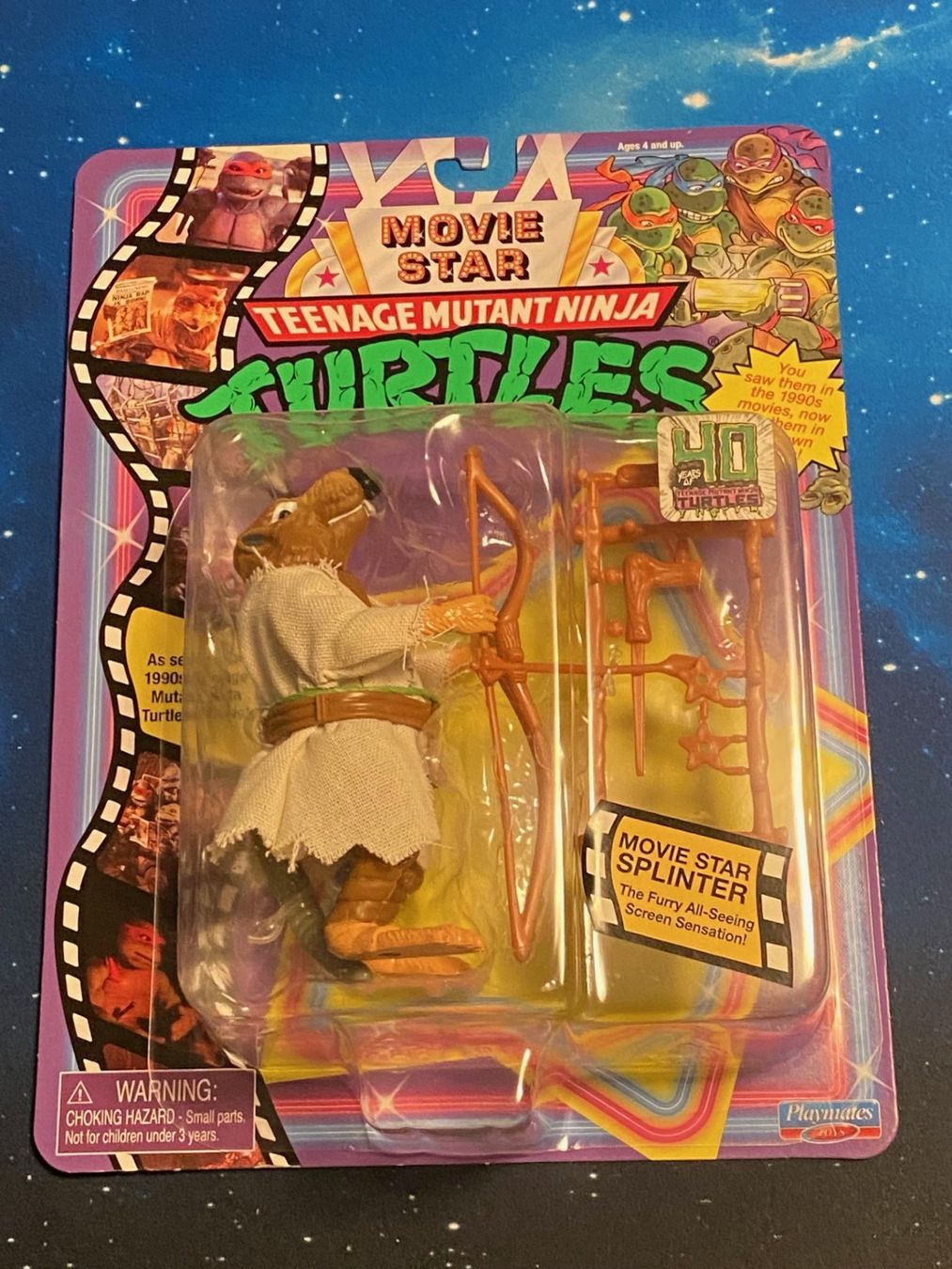 Teenage Mutant Ninja Turtles Classics Movie Star Splinter (Neu und ...