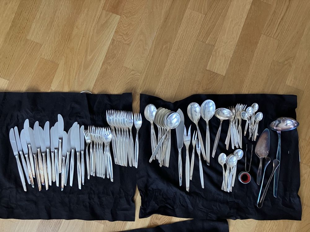 antikes Silberbesteck BSF 90 ca. 3,4kg (Gebraucht) in Männedorf für CHF 90 – mit Lieferung auf ...