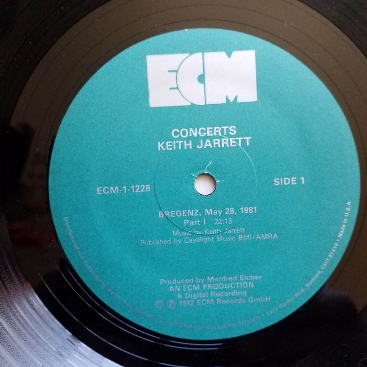 KEITH JARRETT, concerts - 1st 1982 US press - NEW - (Neu (gemäss ...