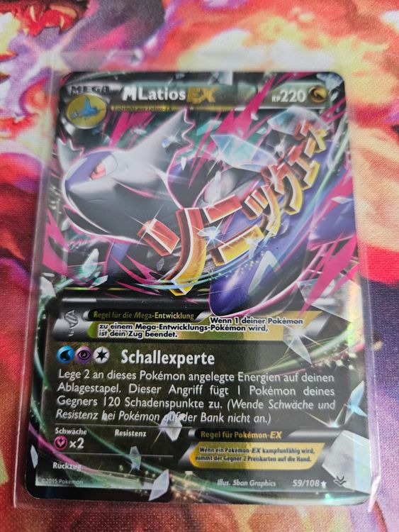 Pokemon - M Latios EX - 59/108 - DE (Gebraucht) in Jonen für CHF 5 ...