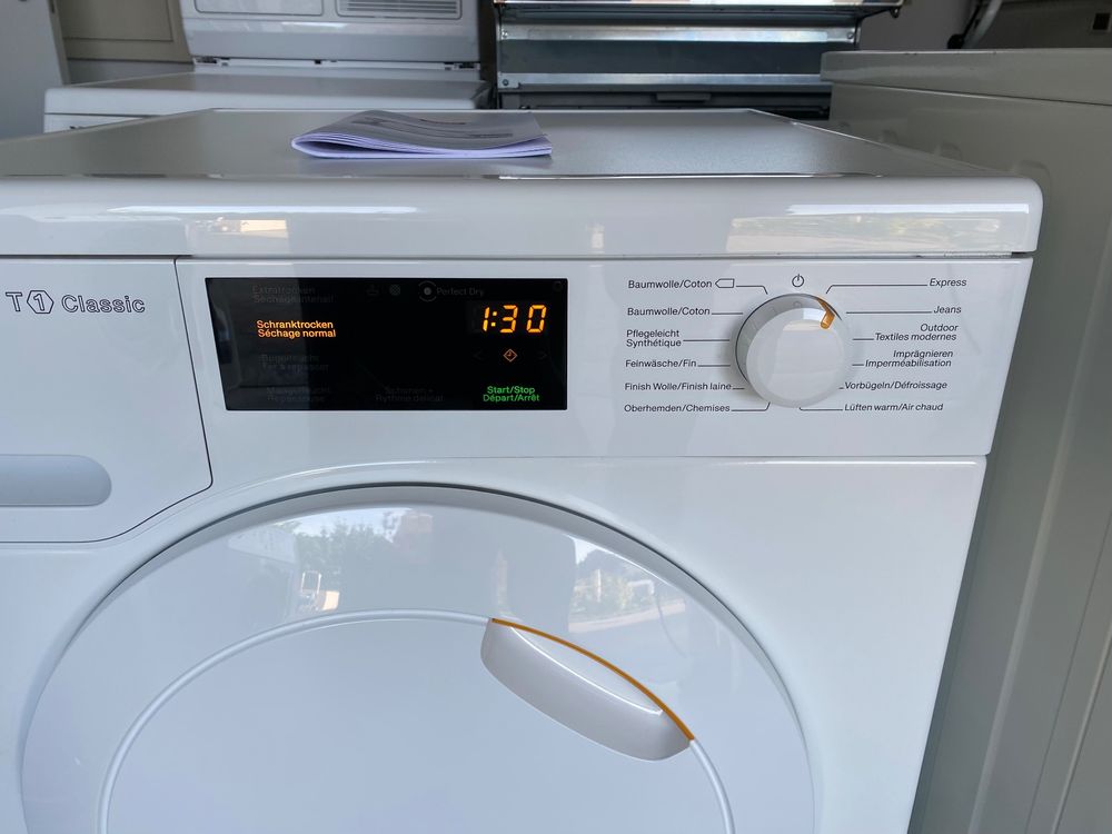 Wäschetrockner Miele T1 Classic, 8 Kg, A++, 5 Mt. Garantie (Gebraucht ...