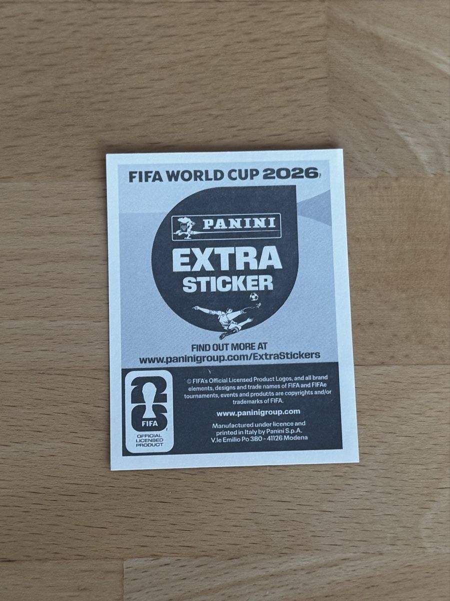 Jude Bellingham Panini Sticker FIFA 2026 Extra Bronze (Neu (gemäss ...
